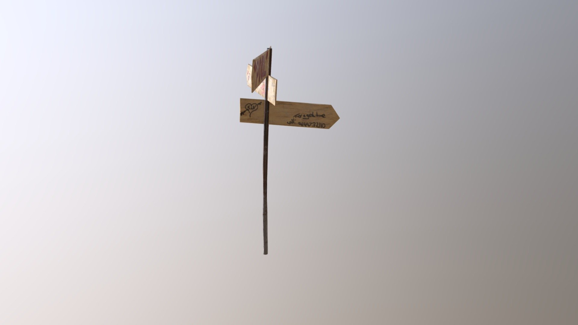 Sign (trailerPark) - Download Free 3D model by Nikuza [8424052] - Sketchfab