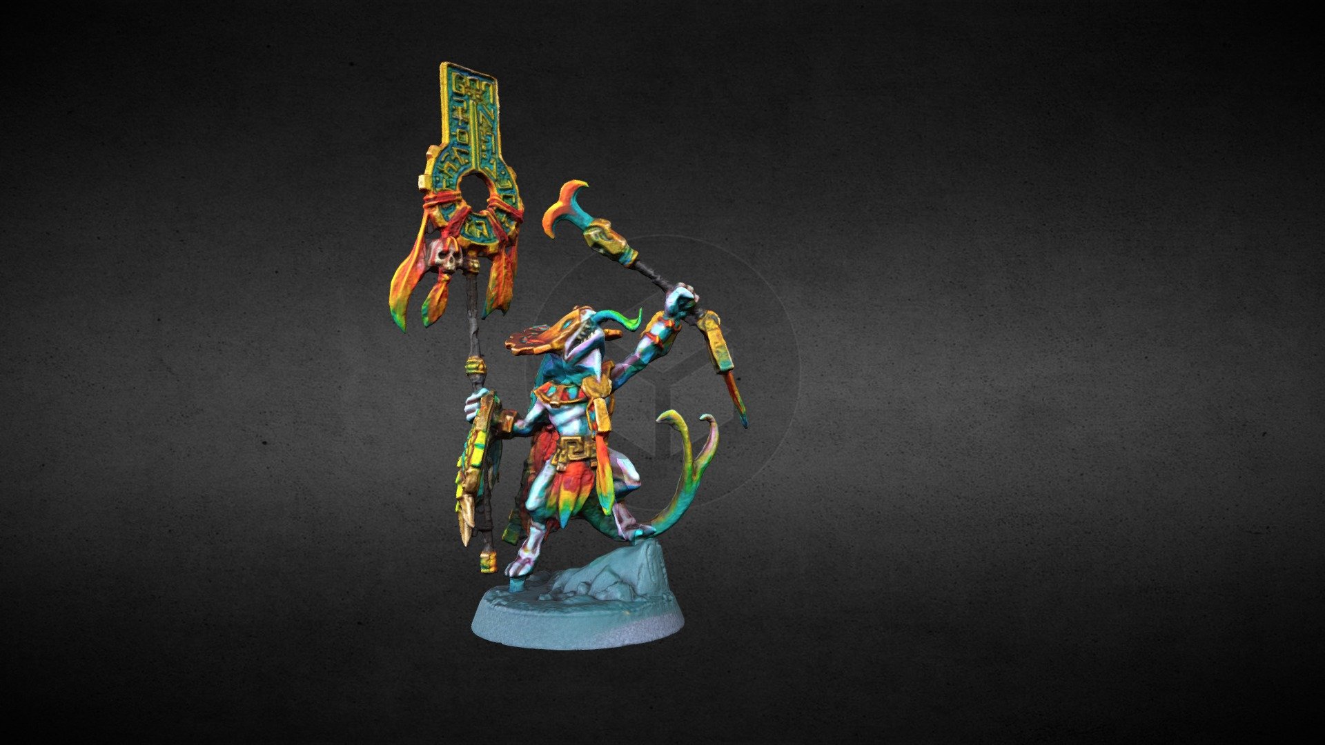 The other half: Oracle - Warhammer - 3D model by OlhaV [8424bd5 ...
