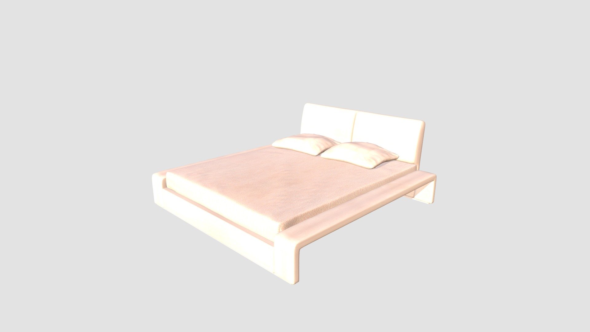bed - Buy Royalty Free 3D model by Evermotion [8424e4a] - Sketchfab Store