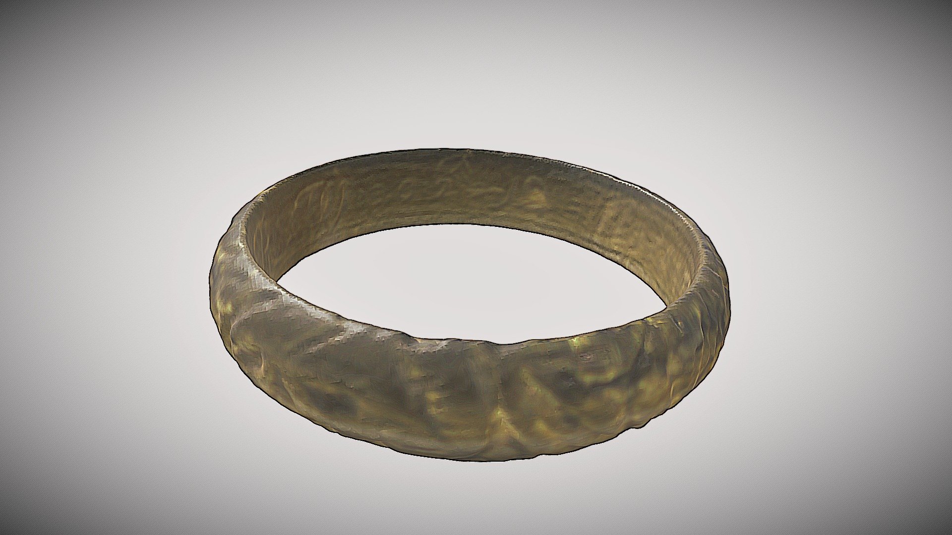 Whitchurch Museum Medieval mourning ring - 3D model by Designblok ...