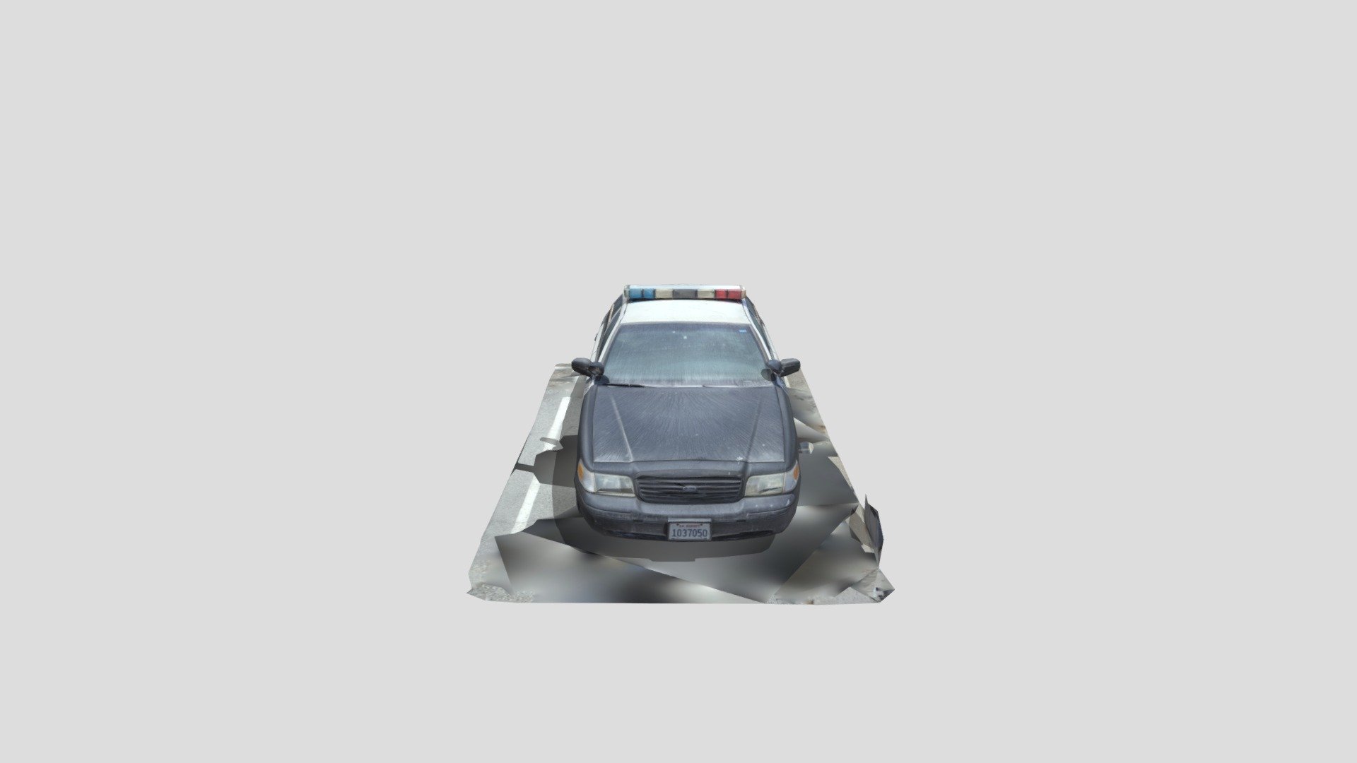 7500 triangles! Police car san francisco - 3D model by Jeffrey Martin ...
