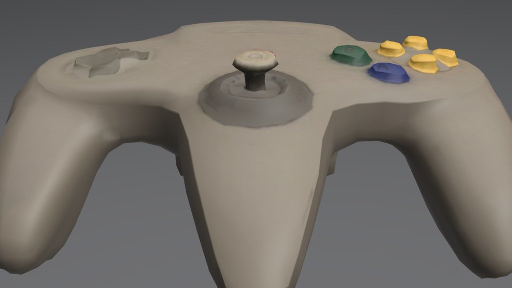 N64 Controller - 3D model by Abby Ayers (@abbyayers) [842a710] - Sketchfab