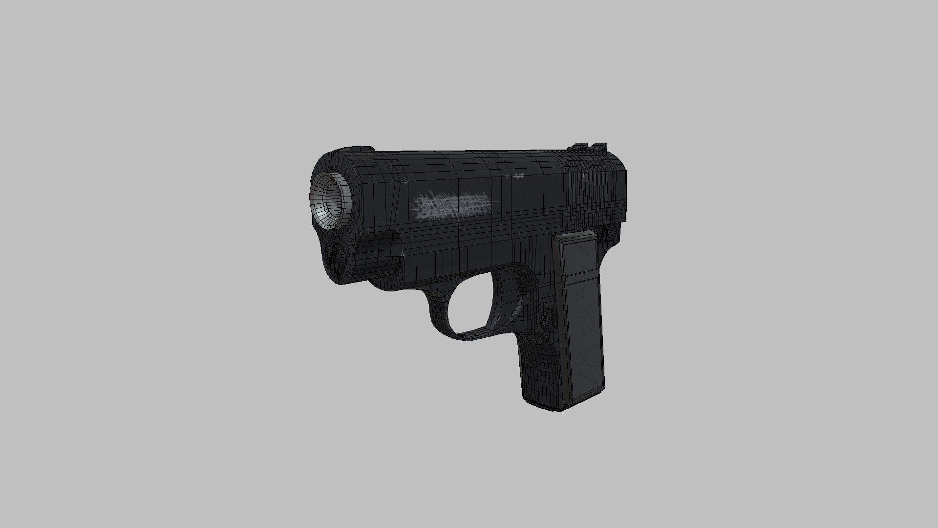 Hand Pistol | 3D Model - 3D model by Balsi [842a85a] - Sketchfab