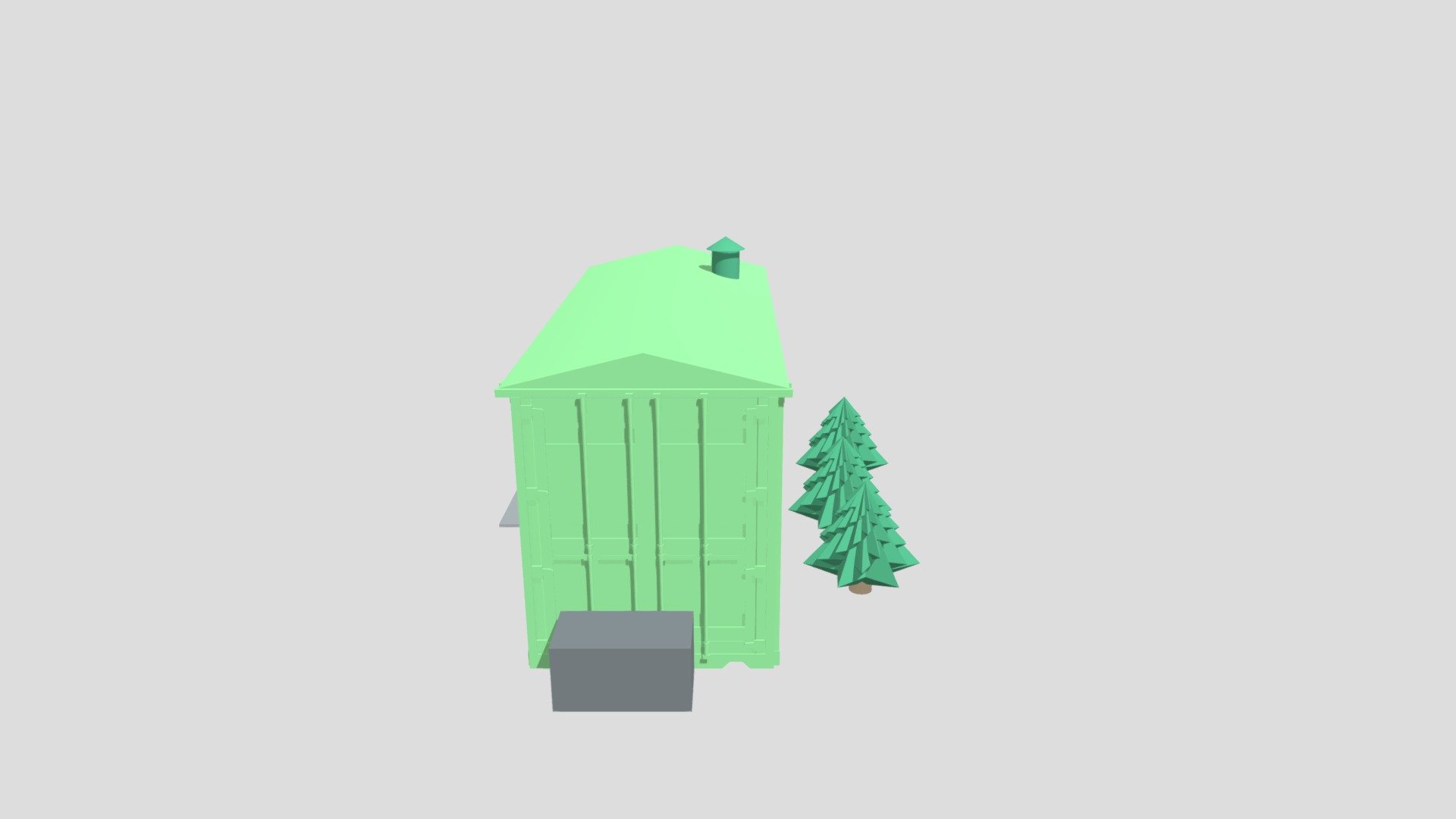 Park Info Center - 3D model by robbl [842b3bc] - Sketchfab
