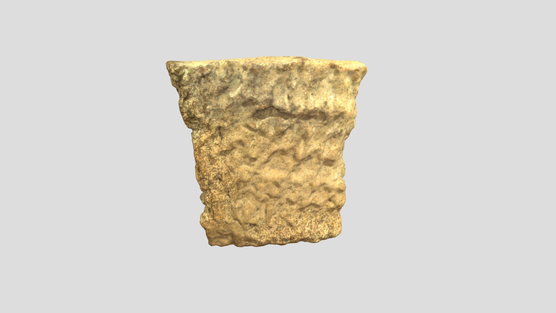 Fabric Marked Sherd (VCU_3D_5616) - Download Free 3D model by Virtual ...