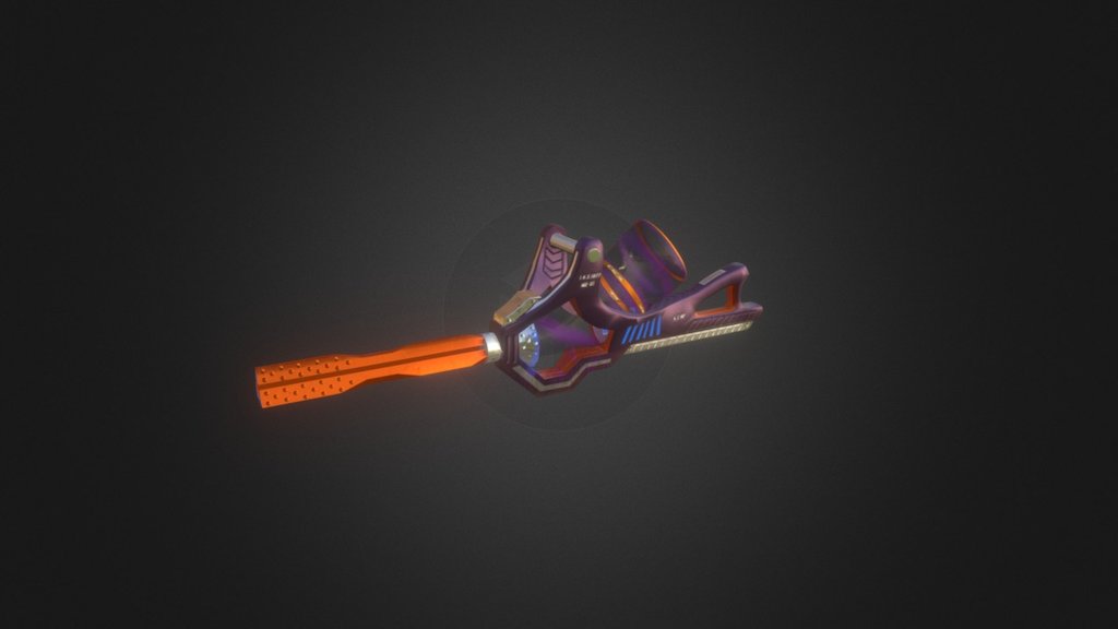 Heavy Machine Gun Low Poly - 3D model by xm3ldf [842c88f] - Sketchfab