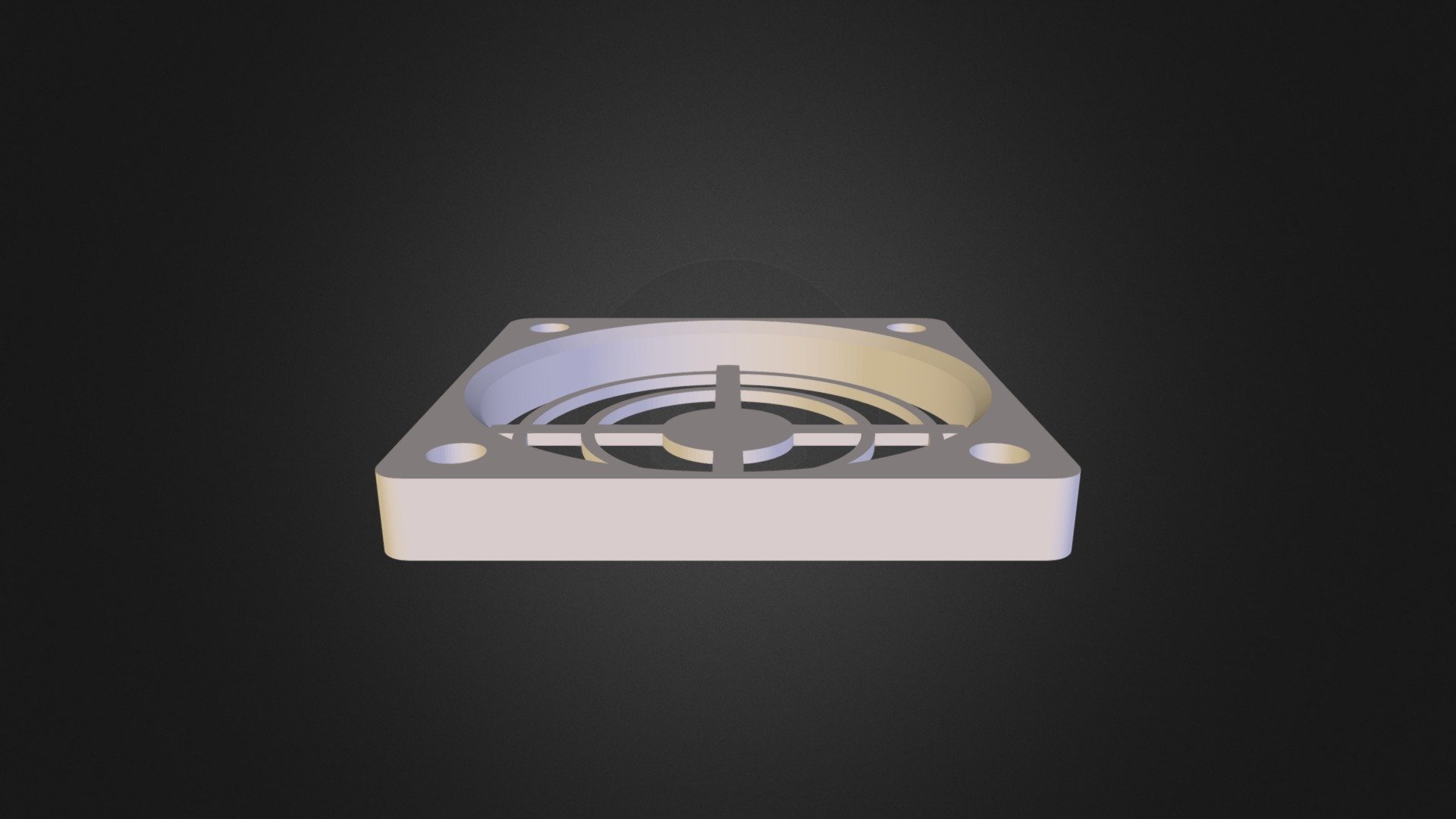 40mm Fan Gaurd - 3D model by 3dindustries [842d320] - Sketchfab