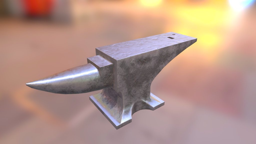 Anvil - 3D model by Robert Allsopp (@robertallsopp) [842d453] - Sketchfab