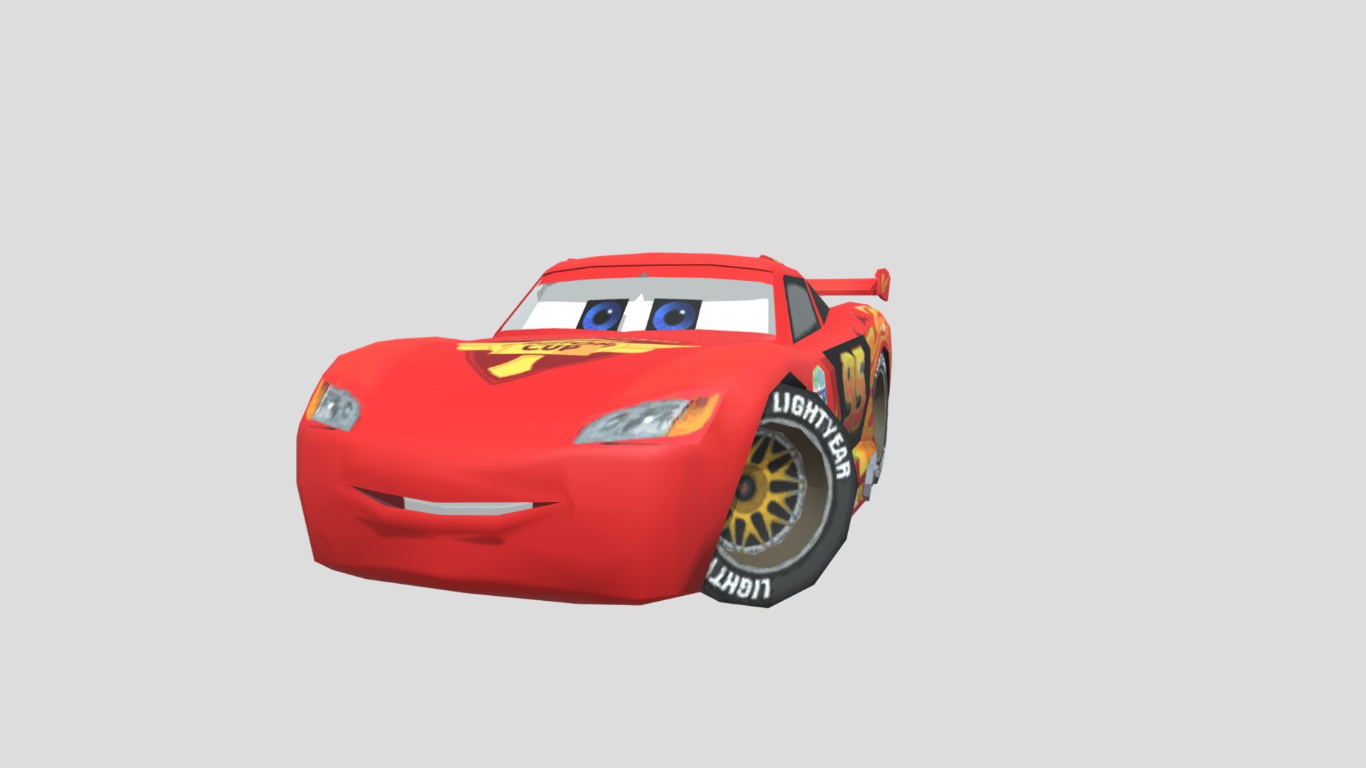 Cars 2 Lightning McQueen (DS) - Download Free 3D model by kanaleja87 ...