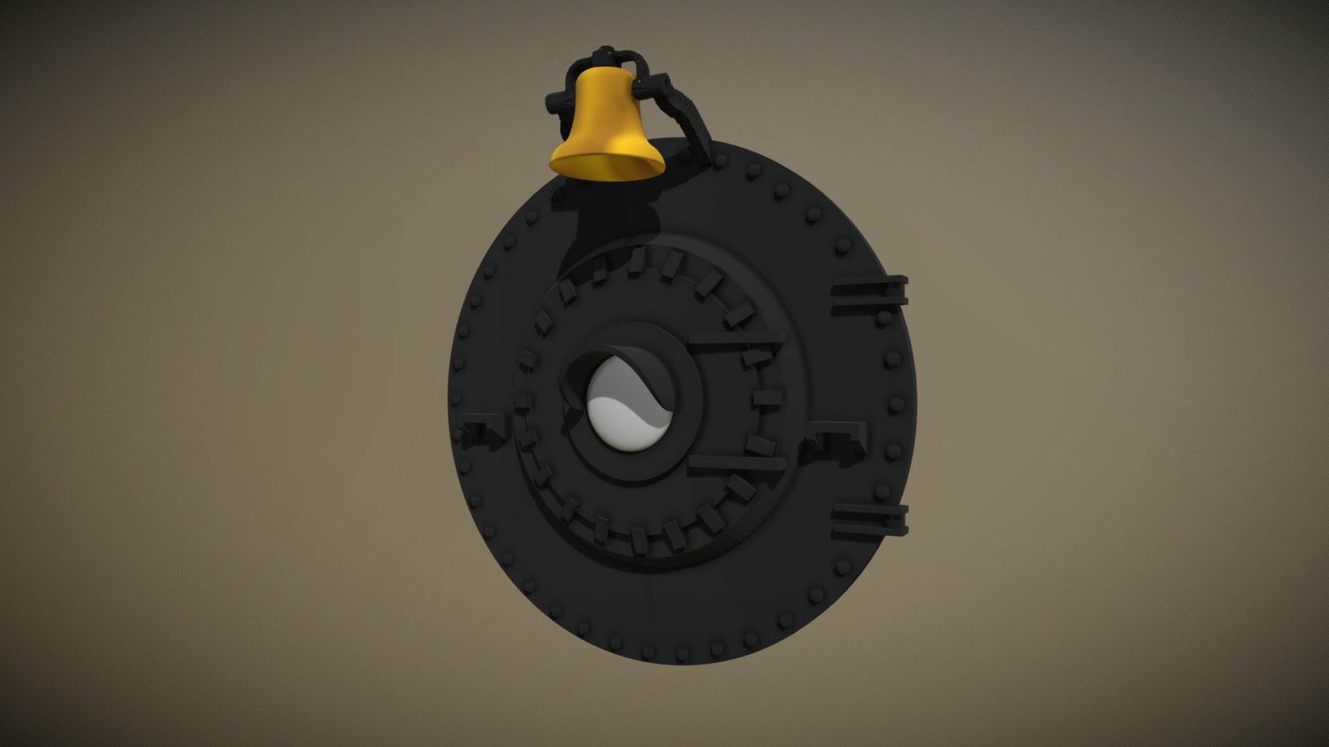 Polar Express front boiler smokebox & bell - 3D model by mcfly in fnaf ...