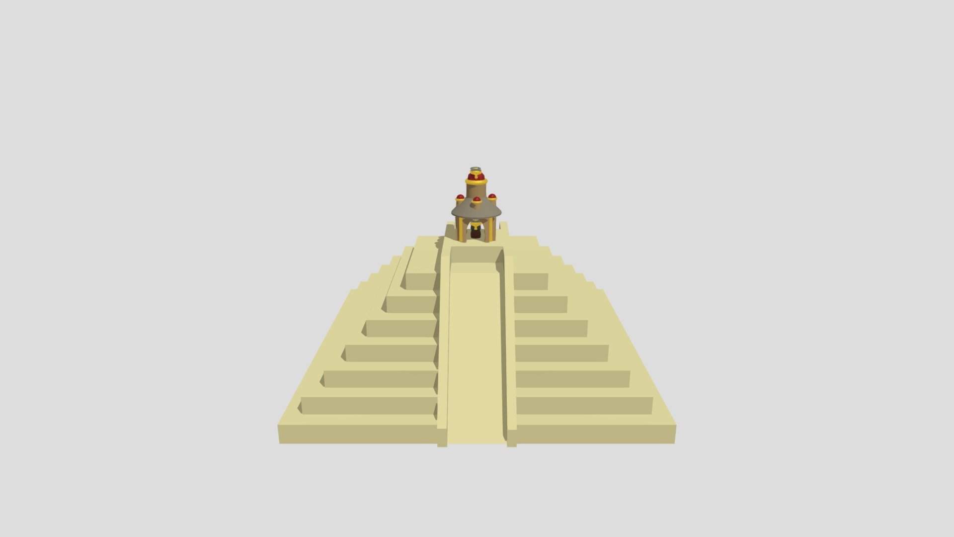 Monkey Temple Pyramid - 3D model by Itchydingo93 (@jakemadamson2k14 ...