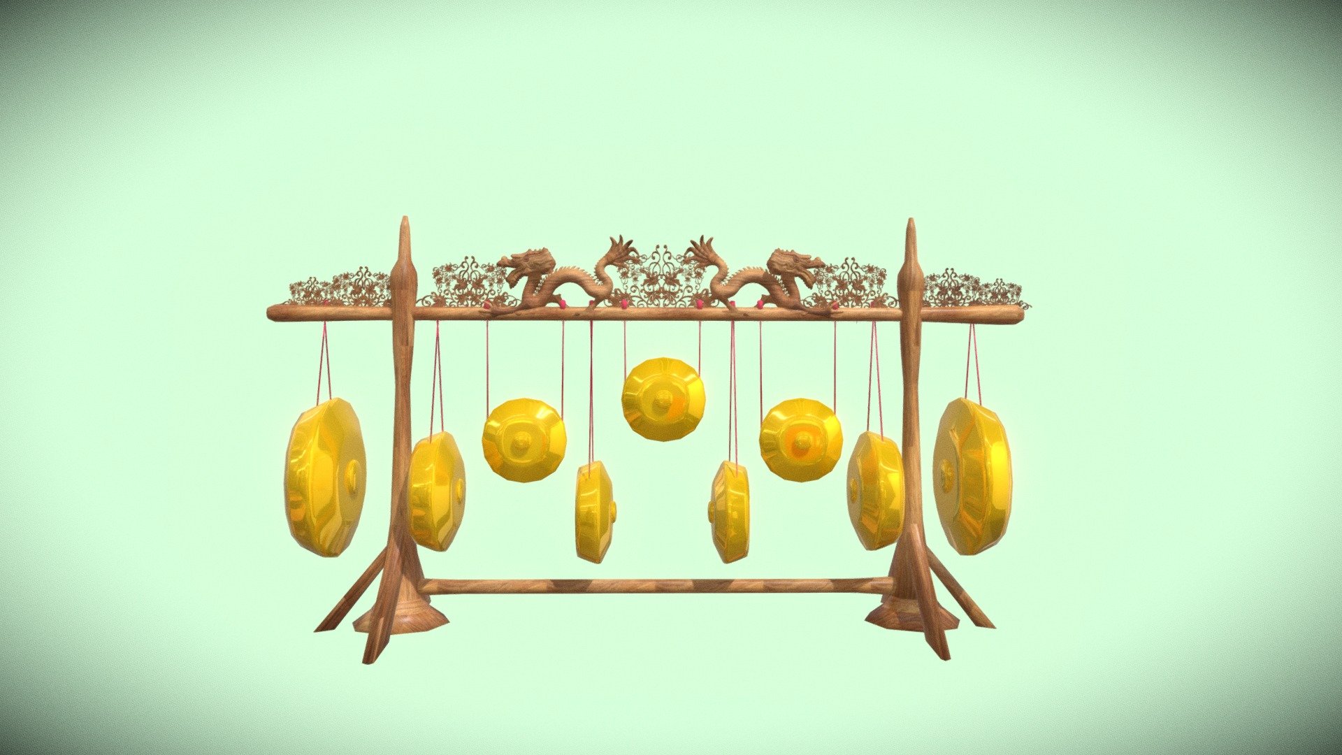 Kempul Gong Gamelan - 3D model by Abim Project (@abimpradana.ap ...