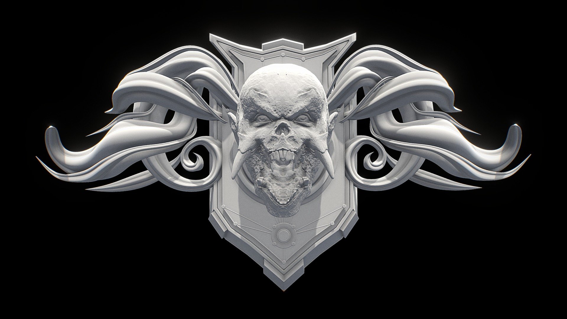 Evil Badge - 3D model by DmitryAnanyev [8433686] - Sketchfab