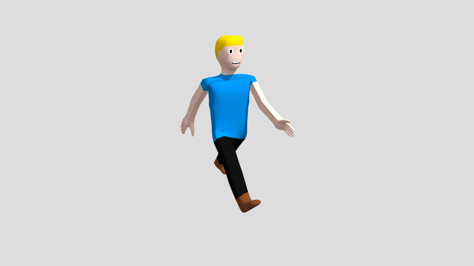 Astro Character - Sprint Animation - Download Free 3D model by Alex_Ker ...