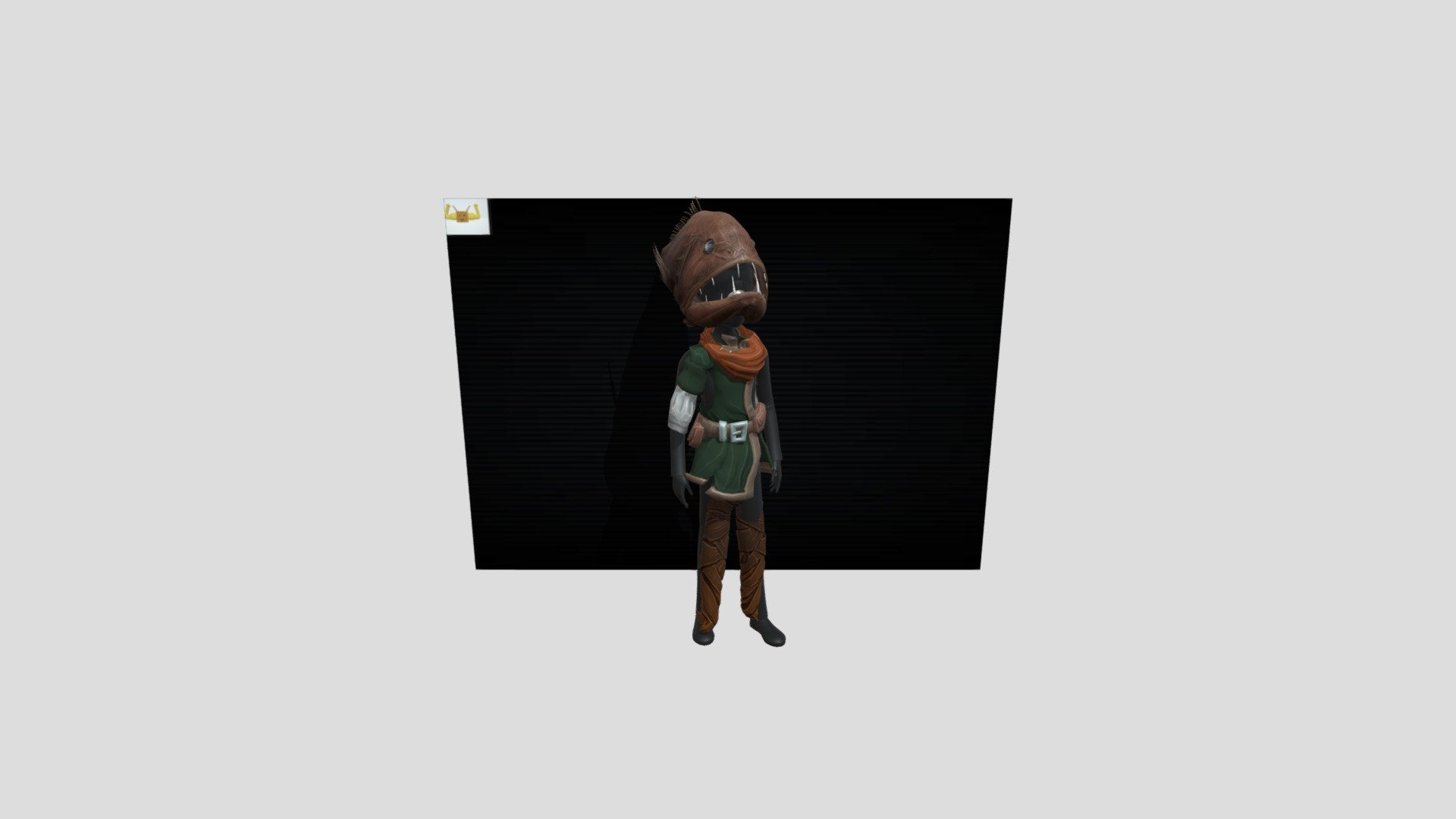 Anger Fish Man - Download Free 3D model by hj.works.2001 [8437158 ...
