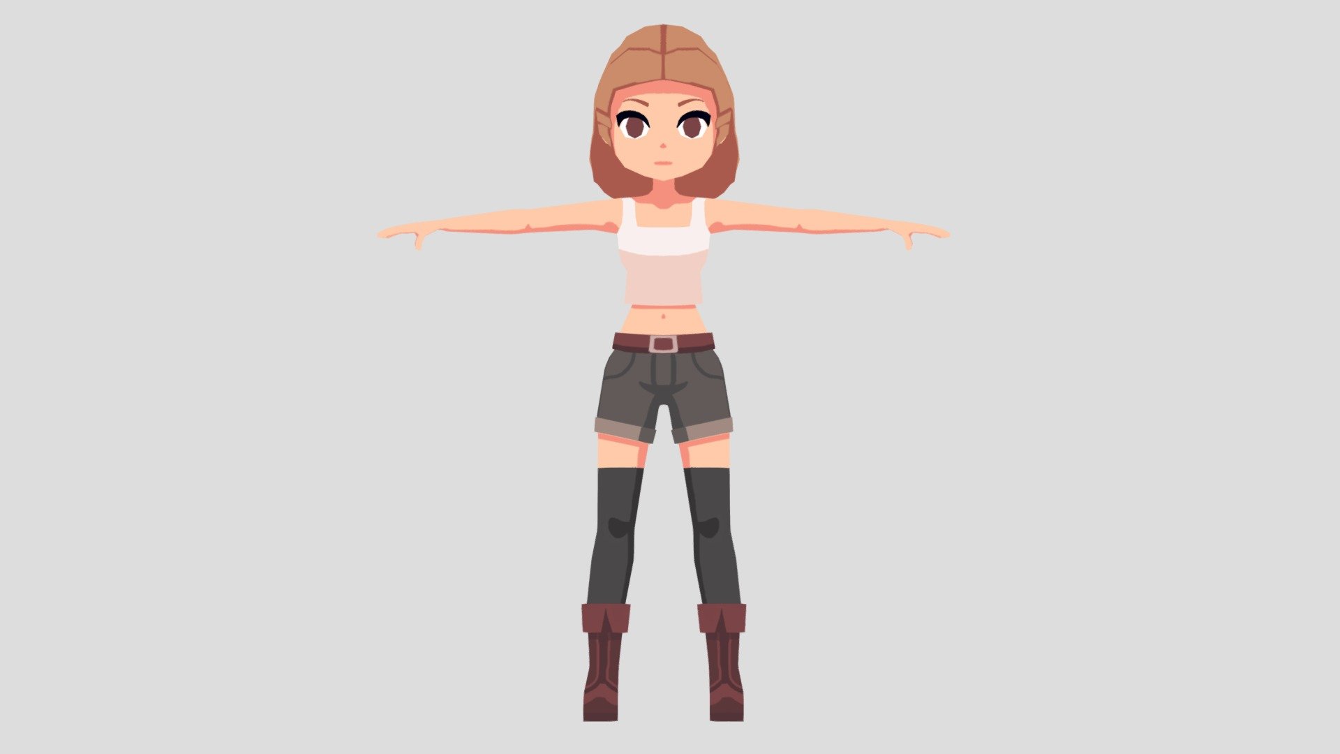 Character design by Vivini - 3D model by Sour_Cream (@SourCream19 ...