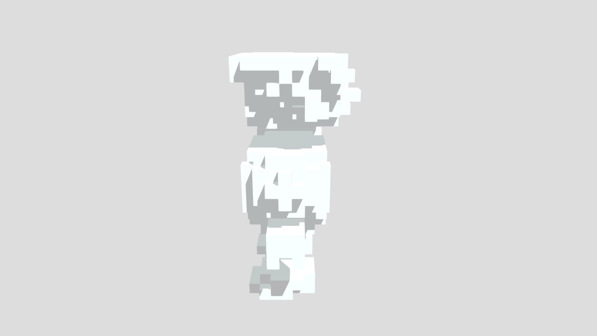 Voxel Knigth Skeloton Model - Download Free 3D model by anemon ...
