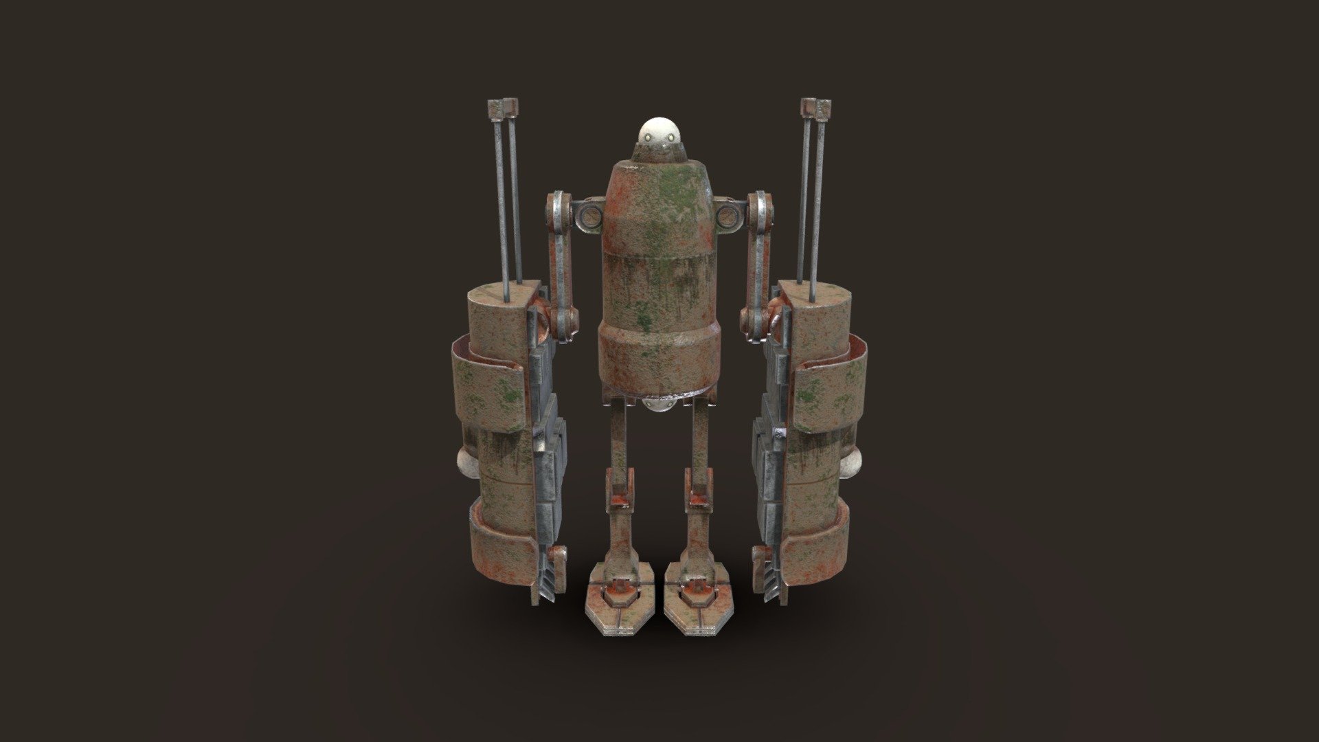 NieR Automata - Mossy Goliath Biped - 3D model by Tymur Shabaiev (@Itsu ... NieR Automata - Mossy Goliath Biped - 3D model by Tymur Shabaiev (@Itsu ...
