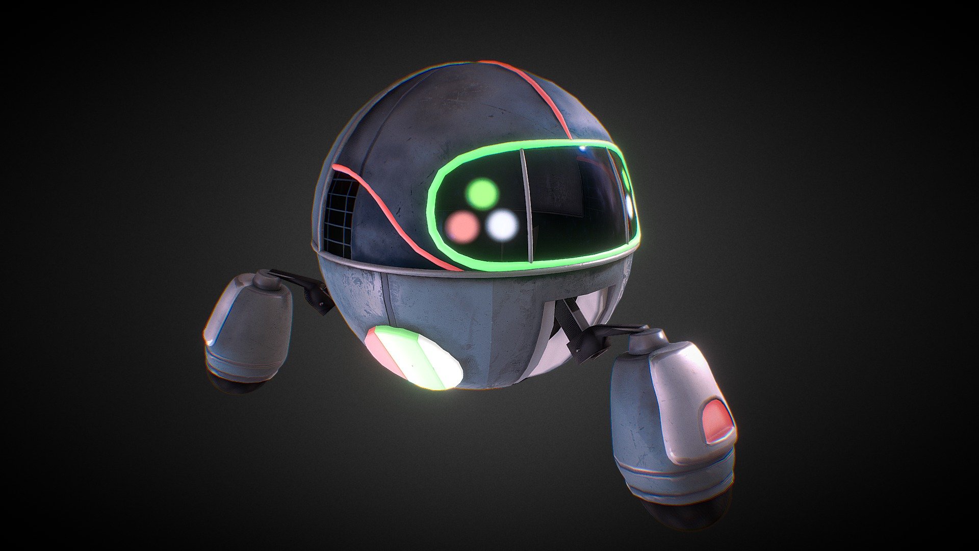 Sphere Vehicle for VR Animation - 3D model by verohope [84394f4 ...