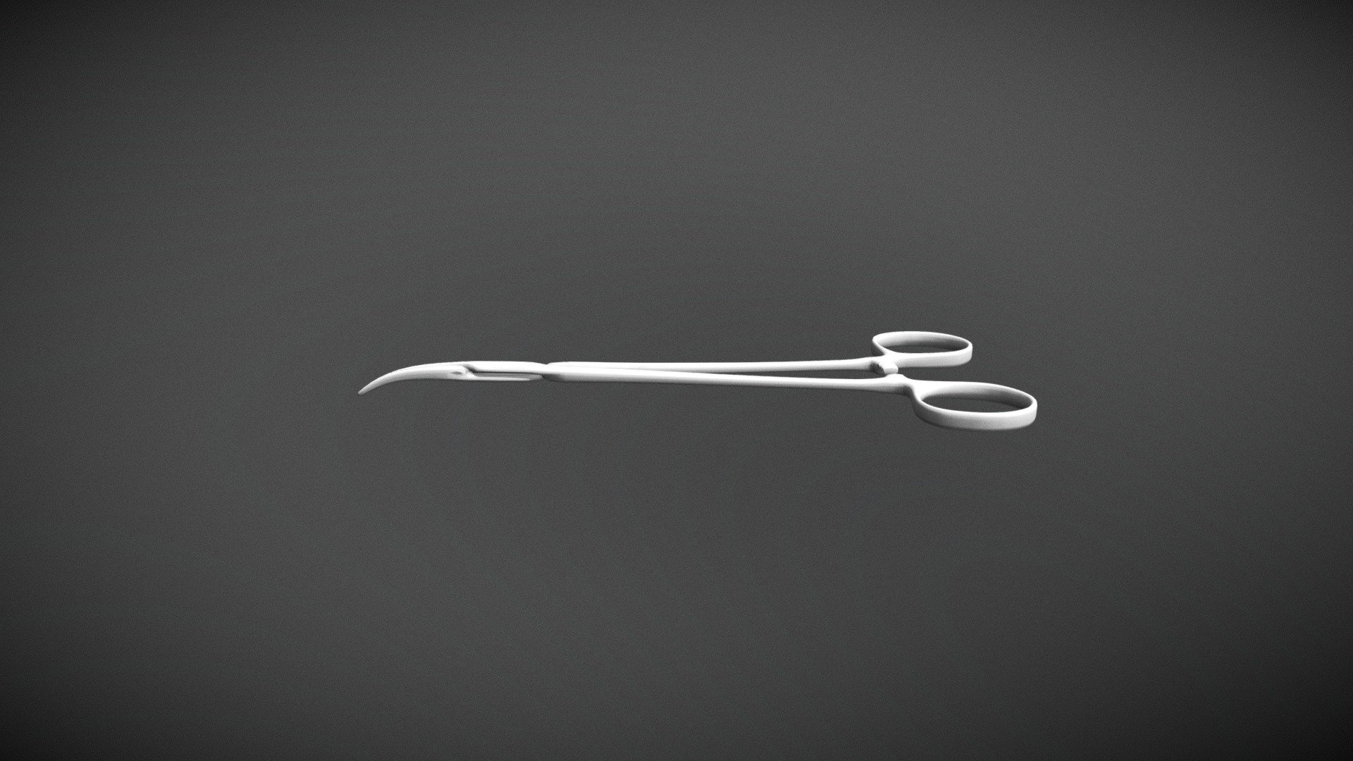 MO1700 Tonsil Clamp - 3D model by callmon [843a11b] - Sketchfab