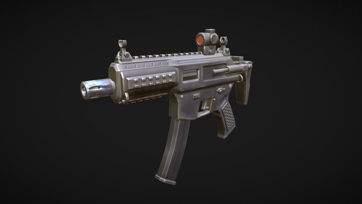 Machine-gun 3D models - Sketchfab