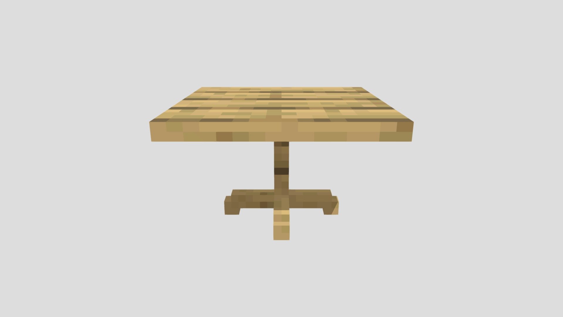 Table - Download Free 3D model by /#The3DBlenderGuy ...