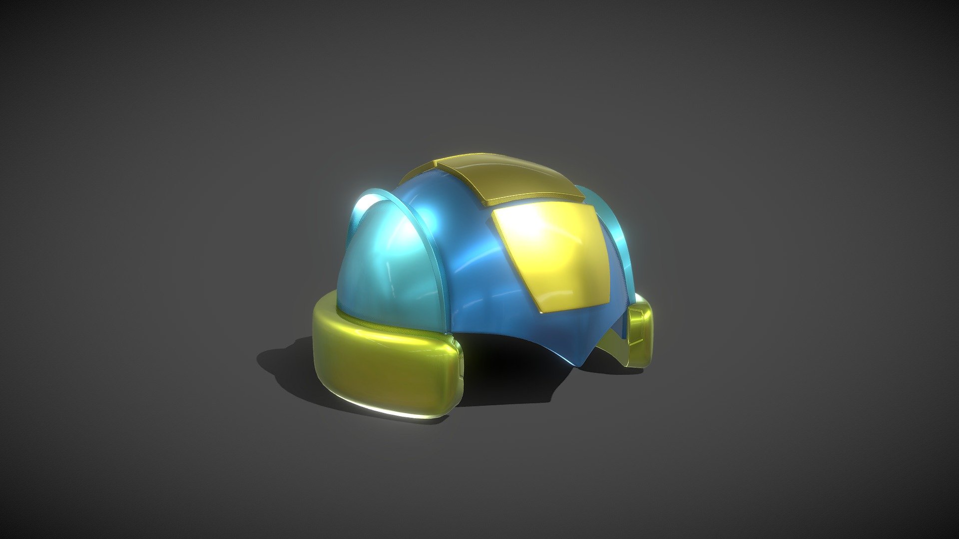 Cartoon Robot Helmet Model CRH7 - Buy Royalty Free 3D model by Sandeep ...