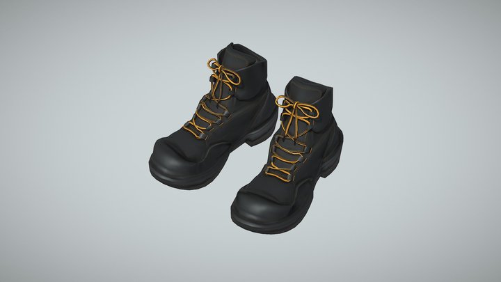 Safety-shoes 3D models - Sketchfab