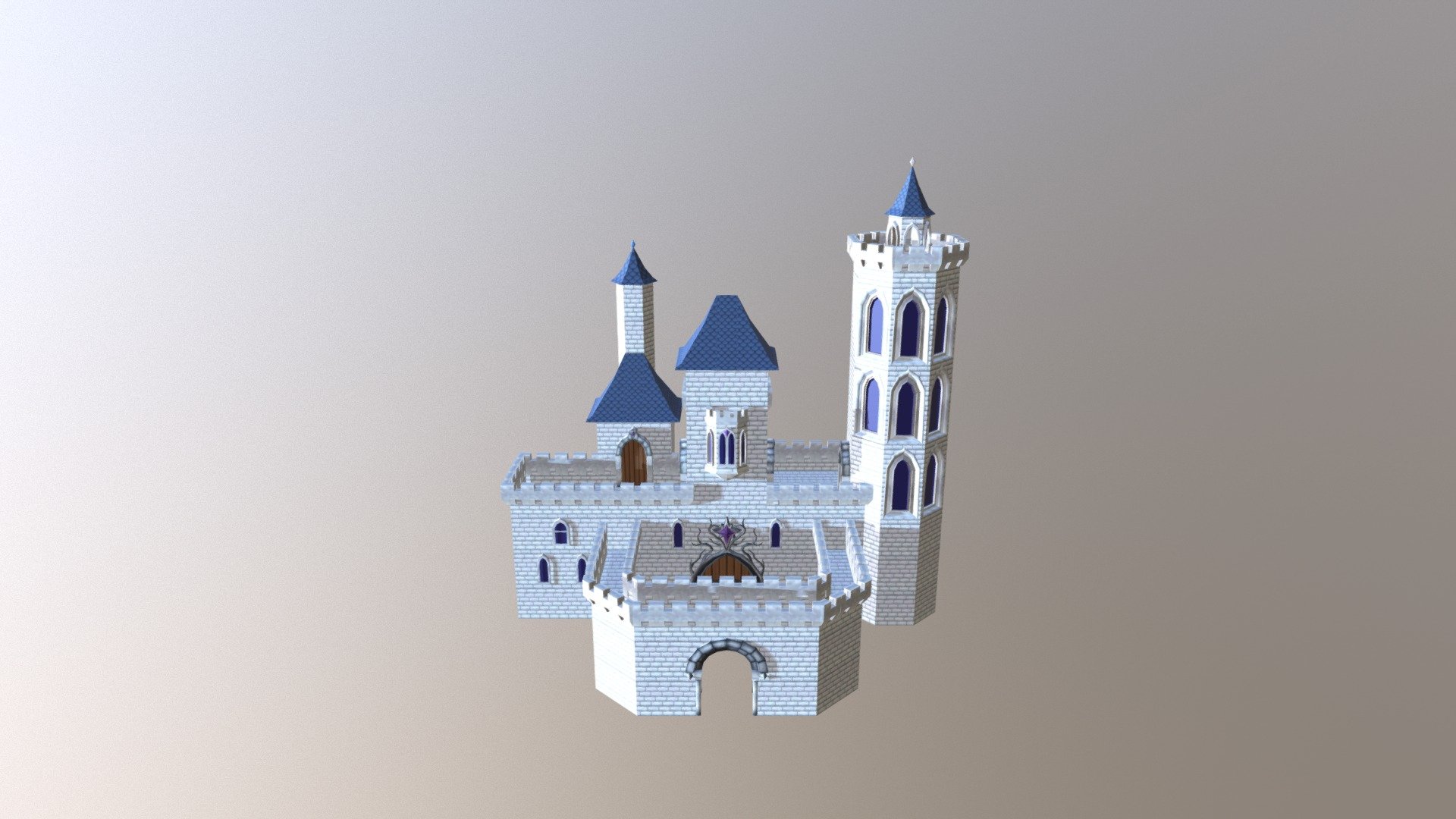 Castle Modular - 3D model by Prototypon [843f39d] - Sketchfab