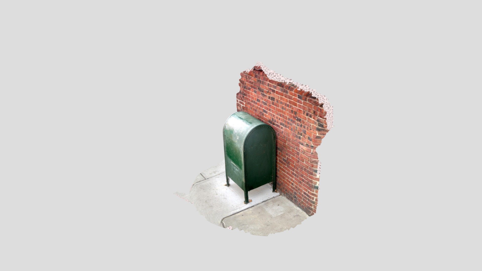 green usps mail box - 3D model by RYOkEkEN (@RYOkEkEN) [843fba4 ...