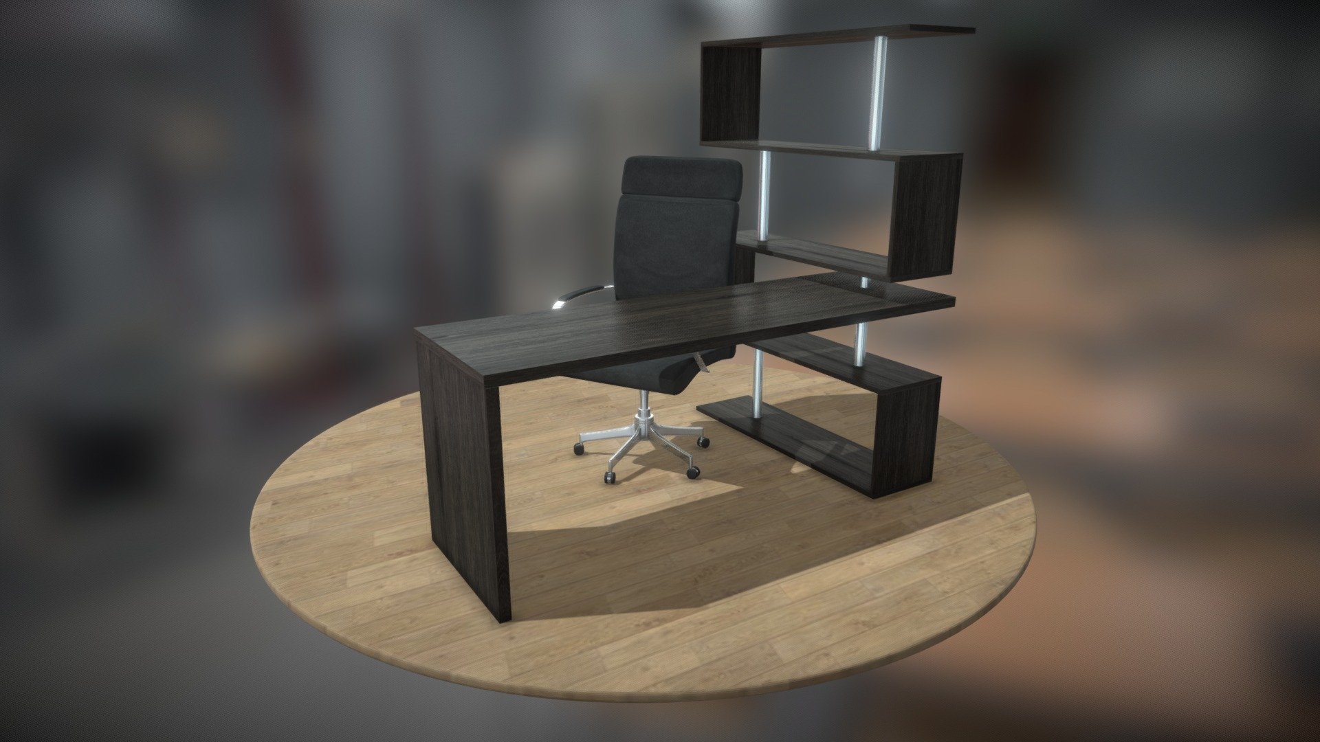 office scene - 3D model by Spentza_93 (@Spentza93) [8442944] - Sketchfab