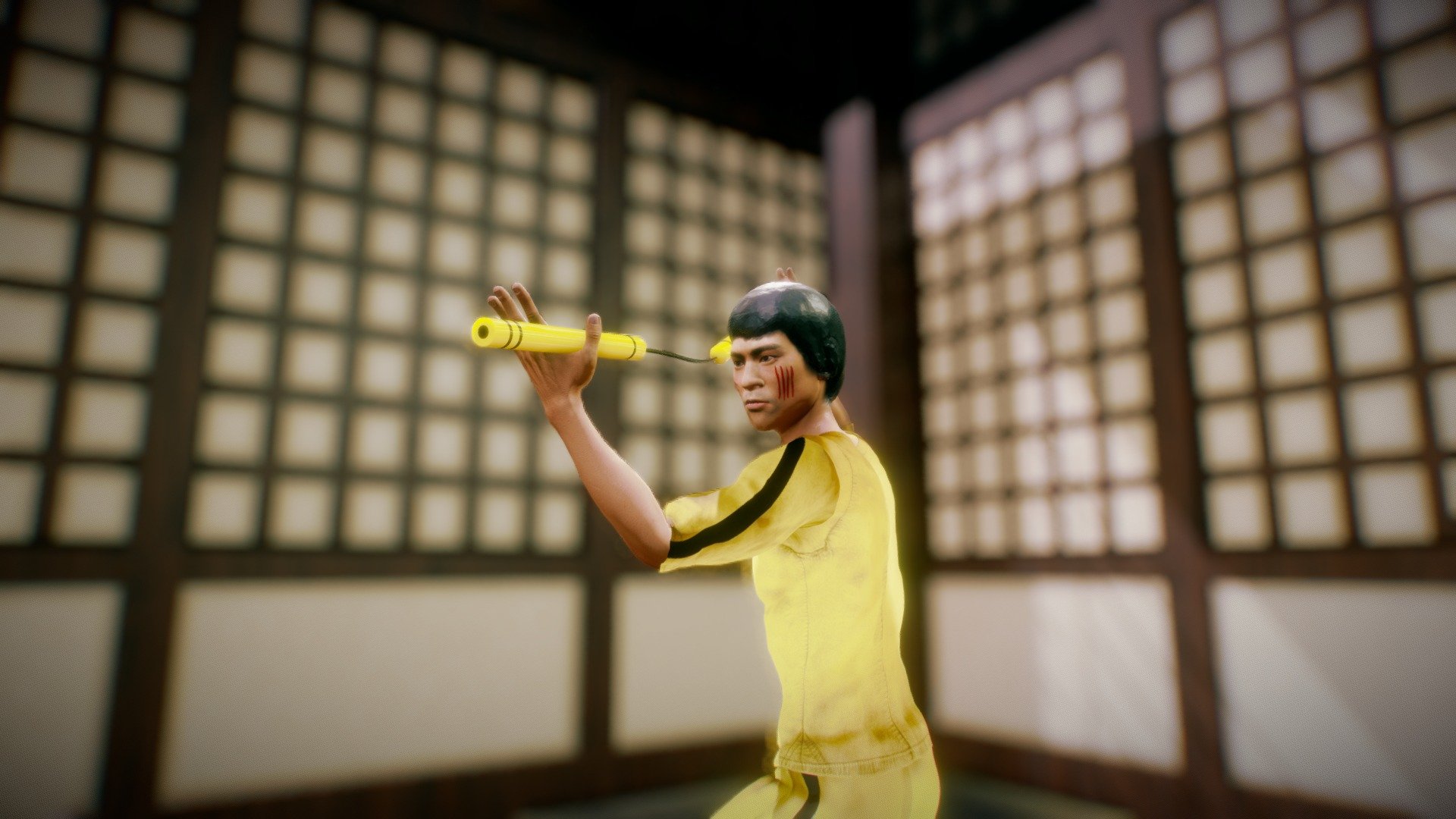 Bruce Lee - Download Free 3D model by ISAACLAB (@stevelamuerte ...