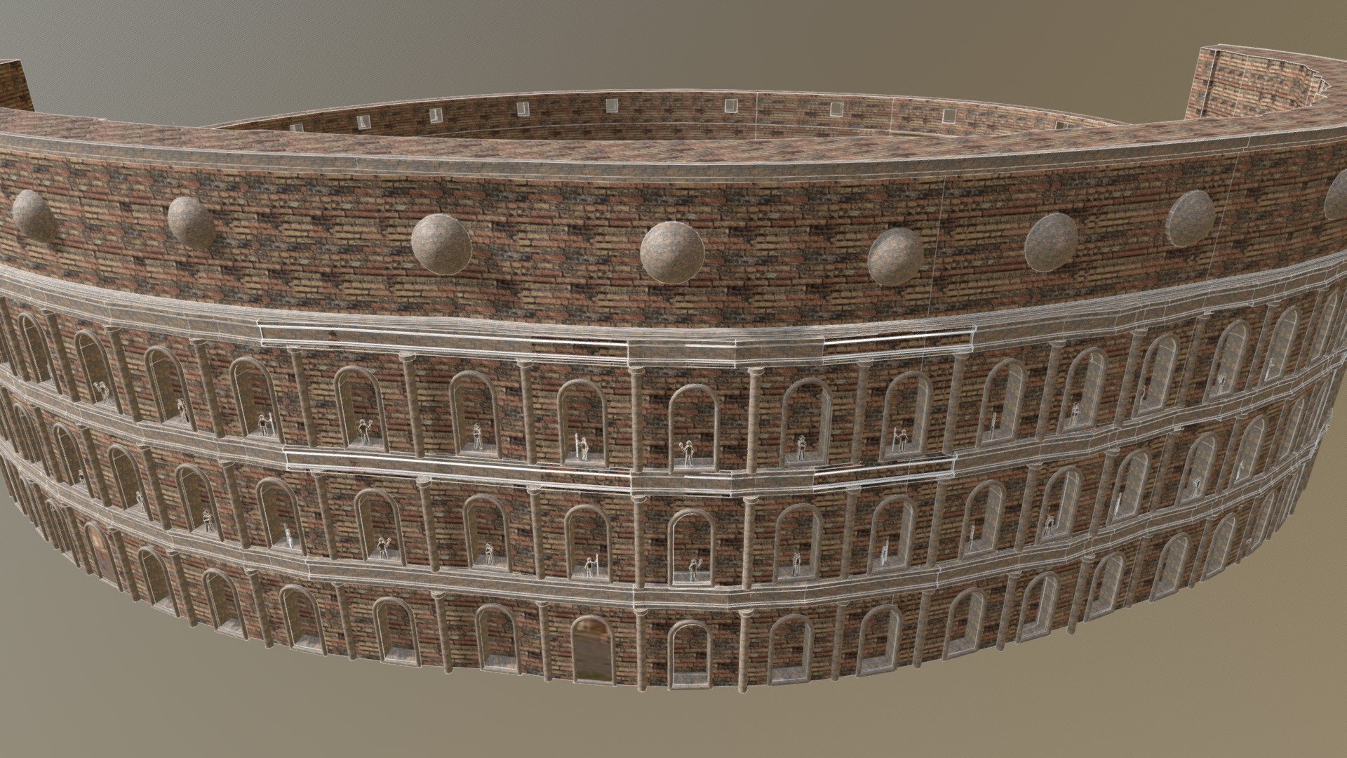 Colosseum Rome - 3D model by preyanshpatel08 [8443b78] - Sketchfab