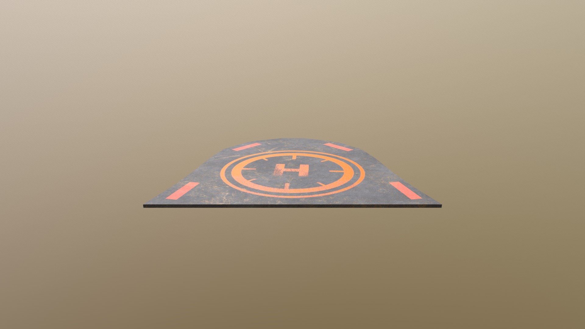 Air Craft Landing Pad - 3D model by Kaylon (@anadventureawaits ...