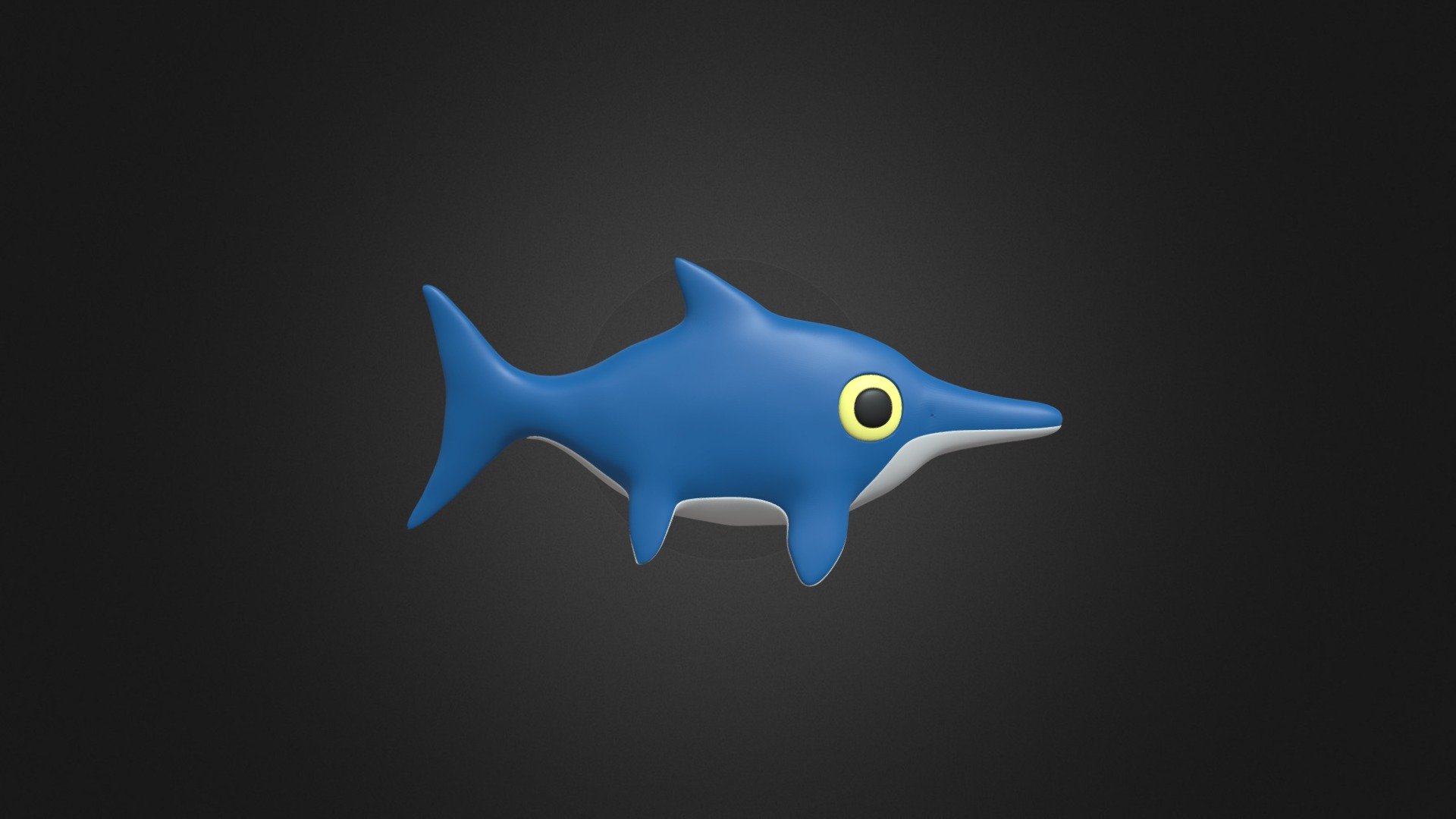 Ichthyosaur - 3D model by Beatriz Hörmanseder (@hormanseder) [84452b6 ...
