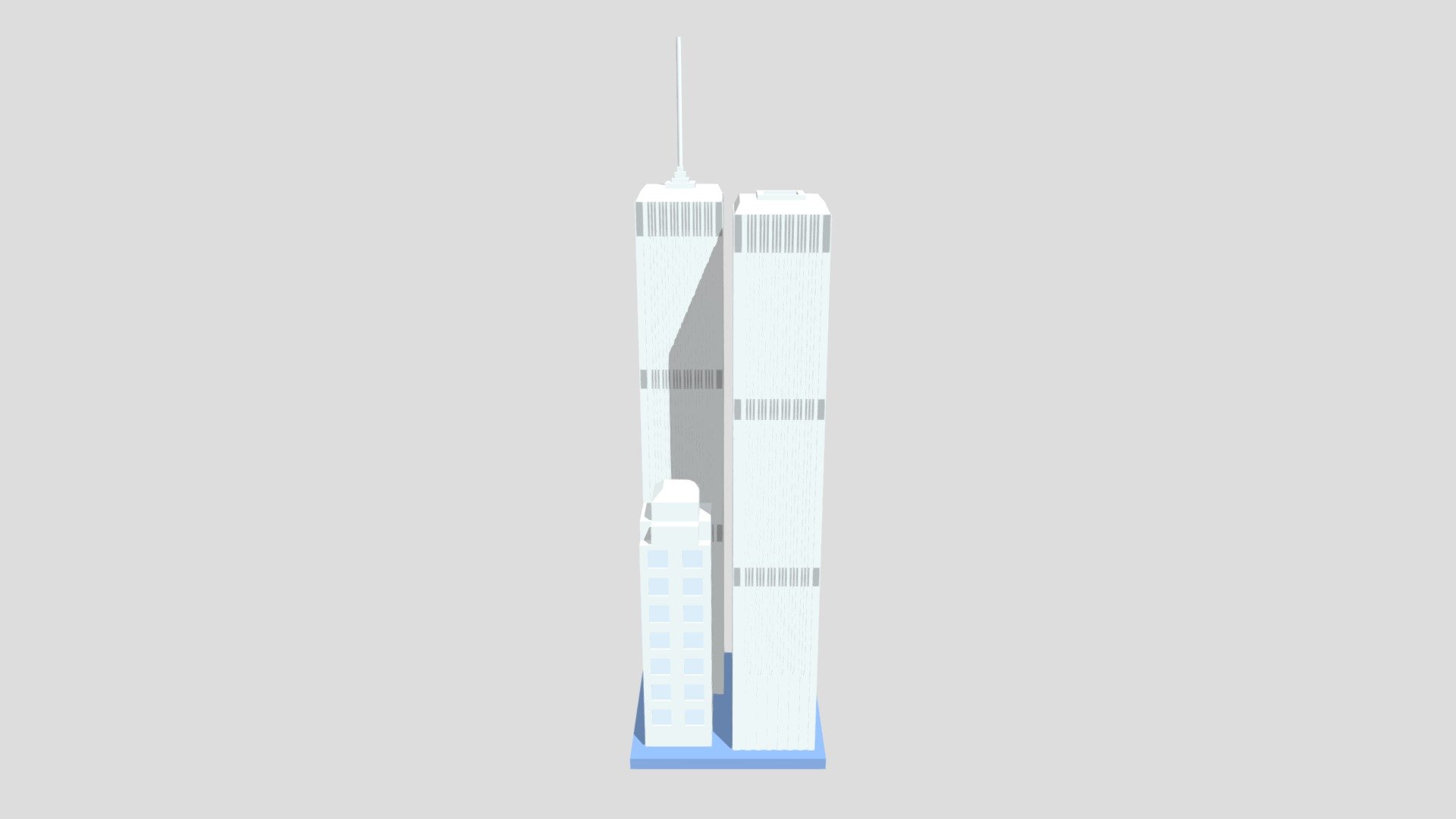 Twin Towers by Leonardo Zarzuela - Download Free 3D model by lzarzuela ...