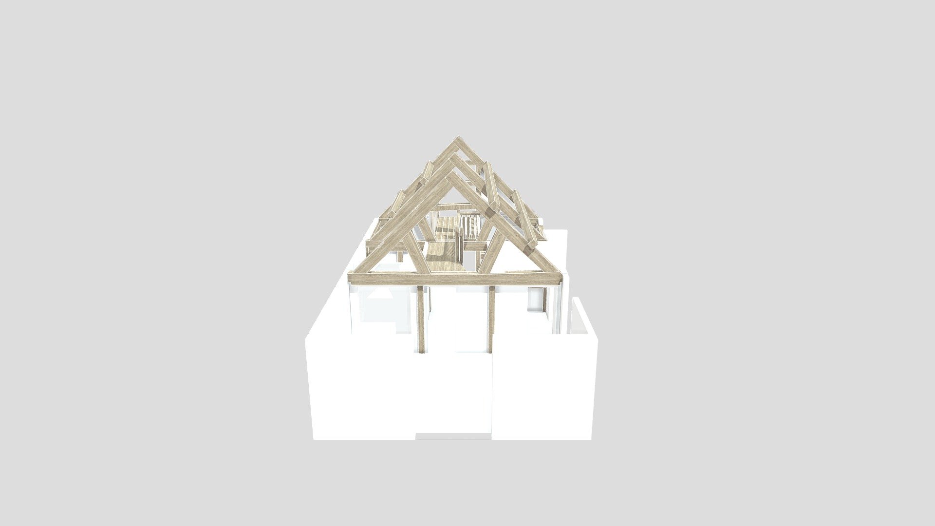 Orleton Manor Top Floor Staircase - 3D model by Montez Architecture ...