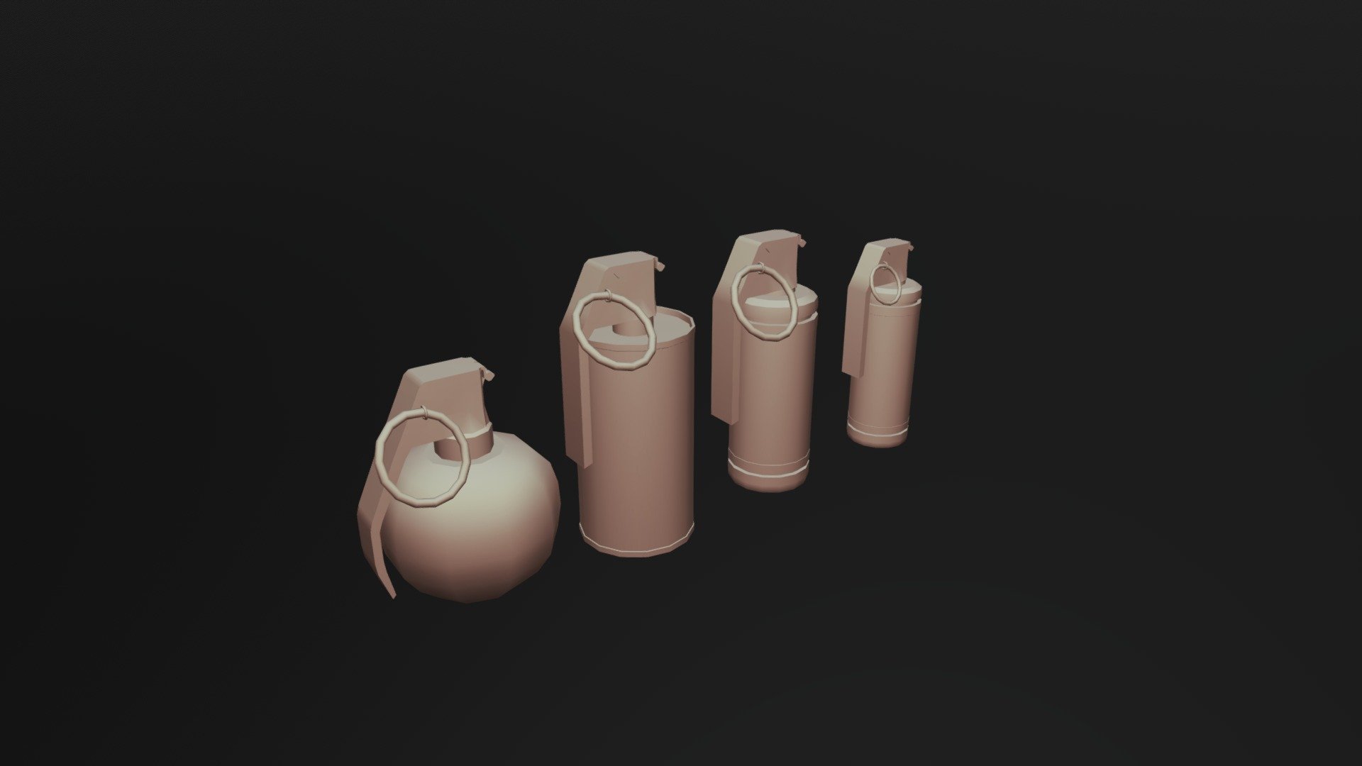Equipment and Grenades - 3D model by michaelwilson1992 [8448a6a ...