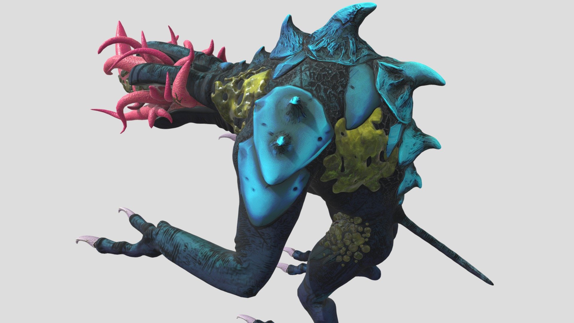 Fiendish comic Fan Art monster - copy - 3D model by do_art [84497ad ...