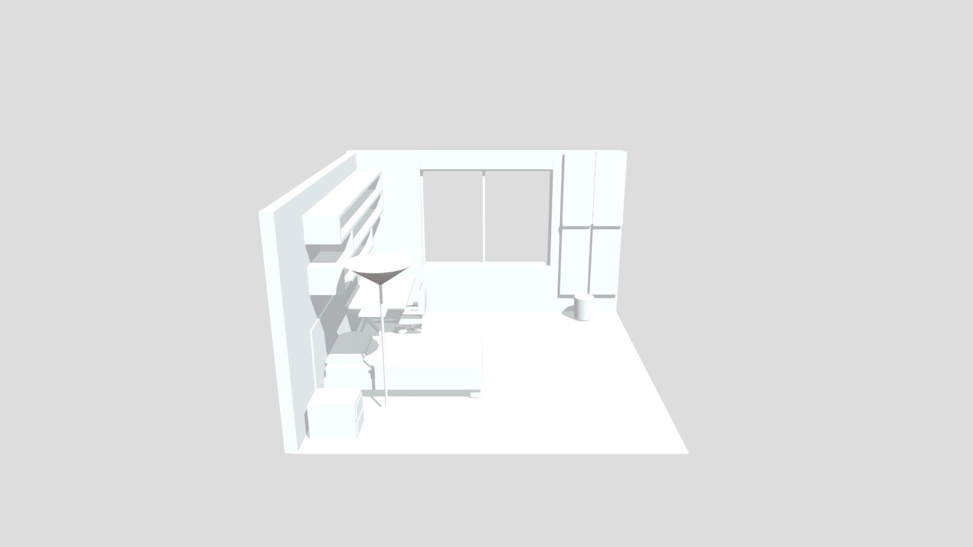 Cuarto 3d - 3D model by jorgeemiliolarameza [844d0f8] - Sketchfab