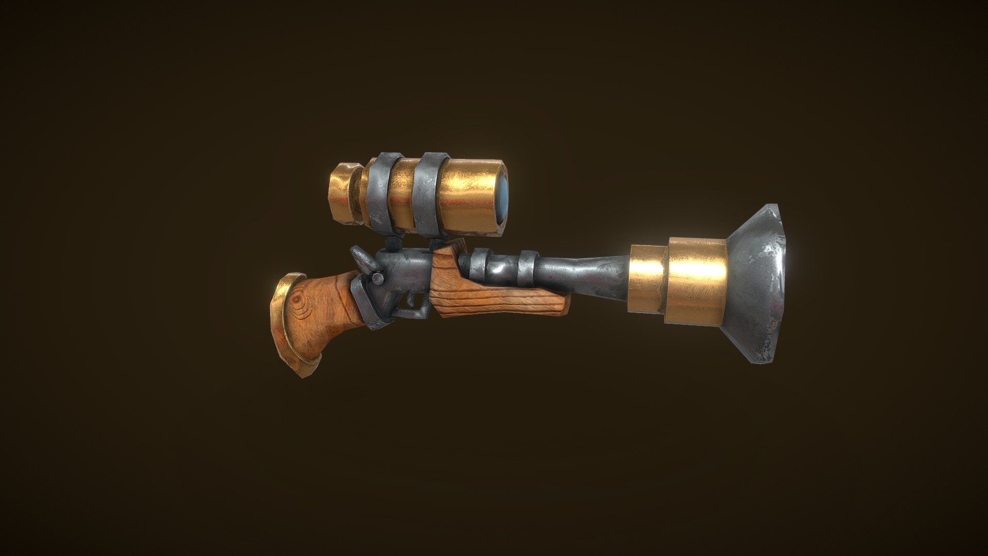 Gun - 3D model by anhcuong20032004 [844d582] - Sketchfab