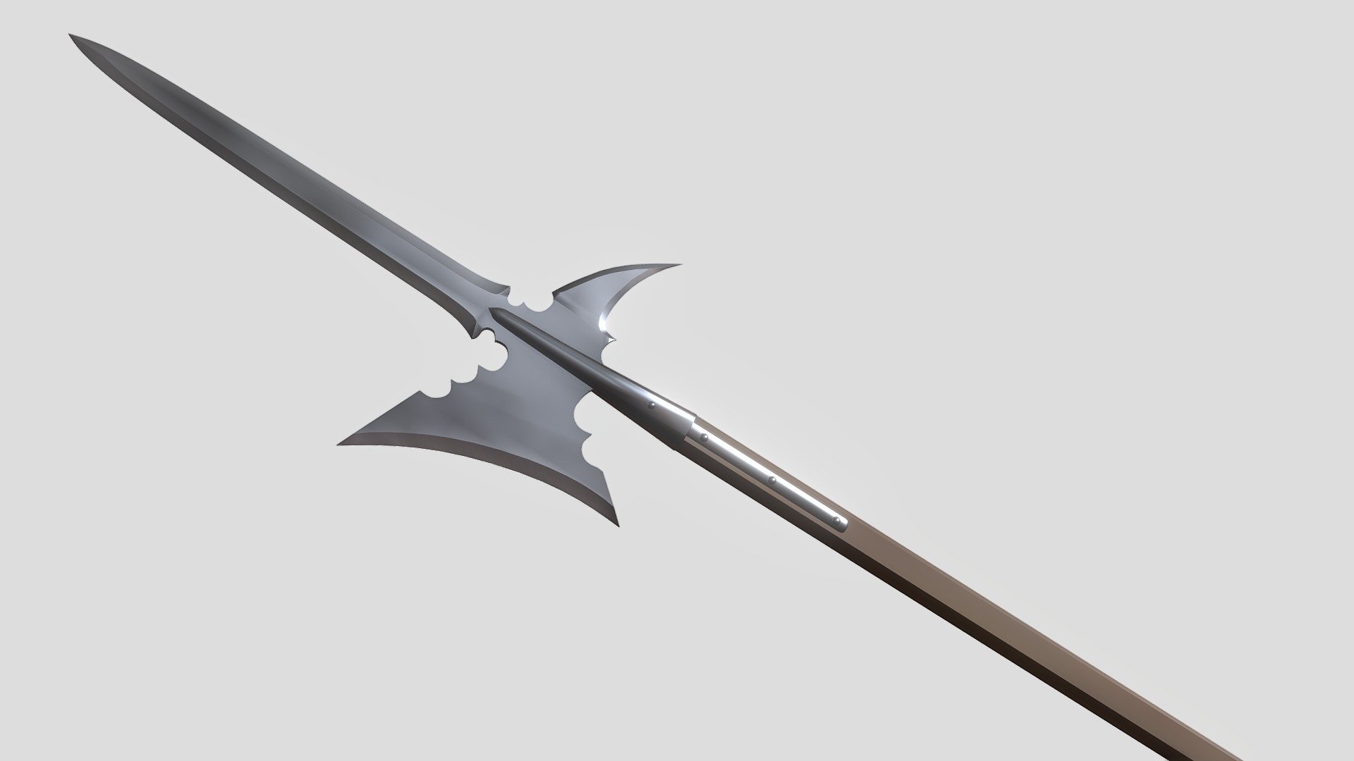 Halberd - Download Free 3D model by Yudha Mfr (@yudhamfr) [844e98b ...