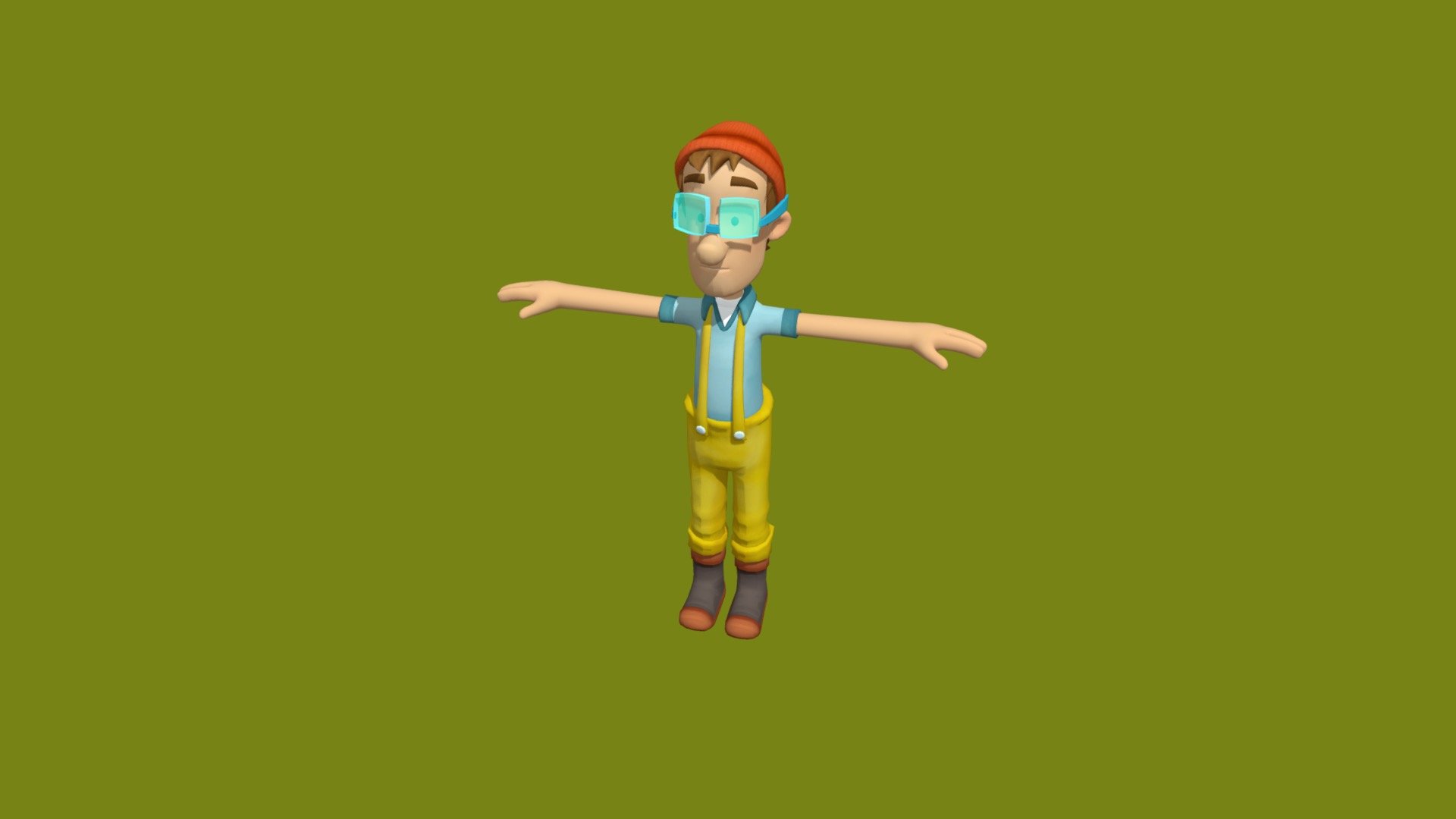 Captain Turbot - Download Free 3D model by kingston.shamily [844efdc] - Sketchfab