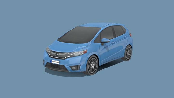 Honda-fit 3D models - Sketchfab