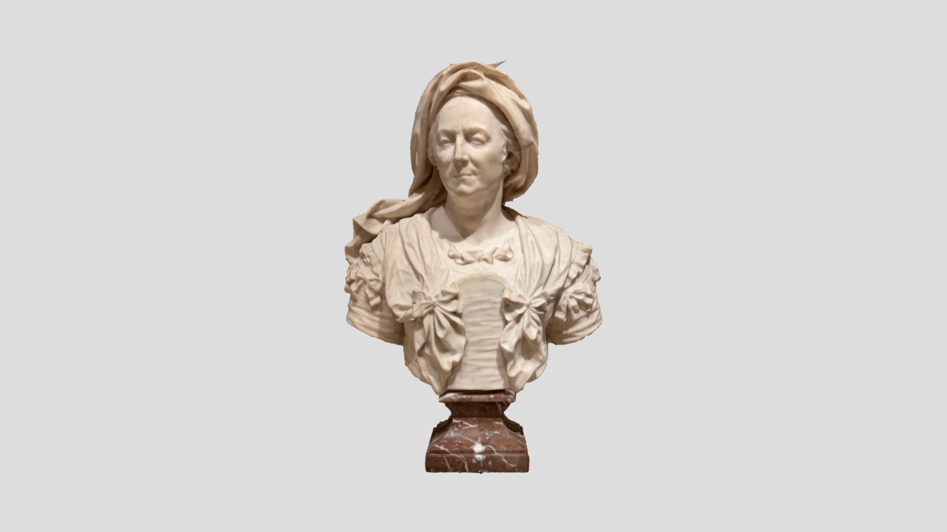 Buste Sculpture Louvre - 3D model by Rudy Outreville (@Derrudy ...