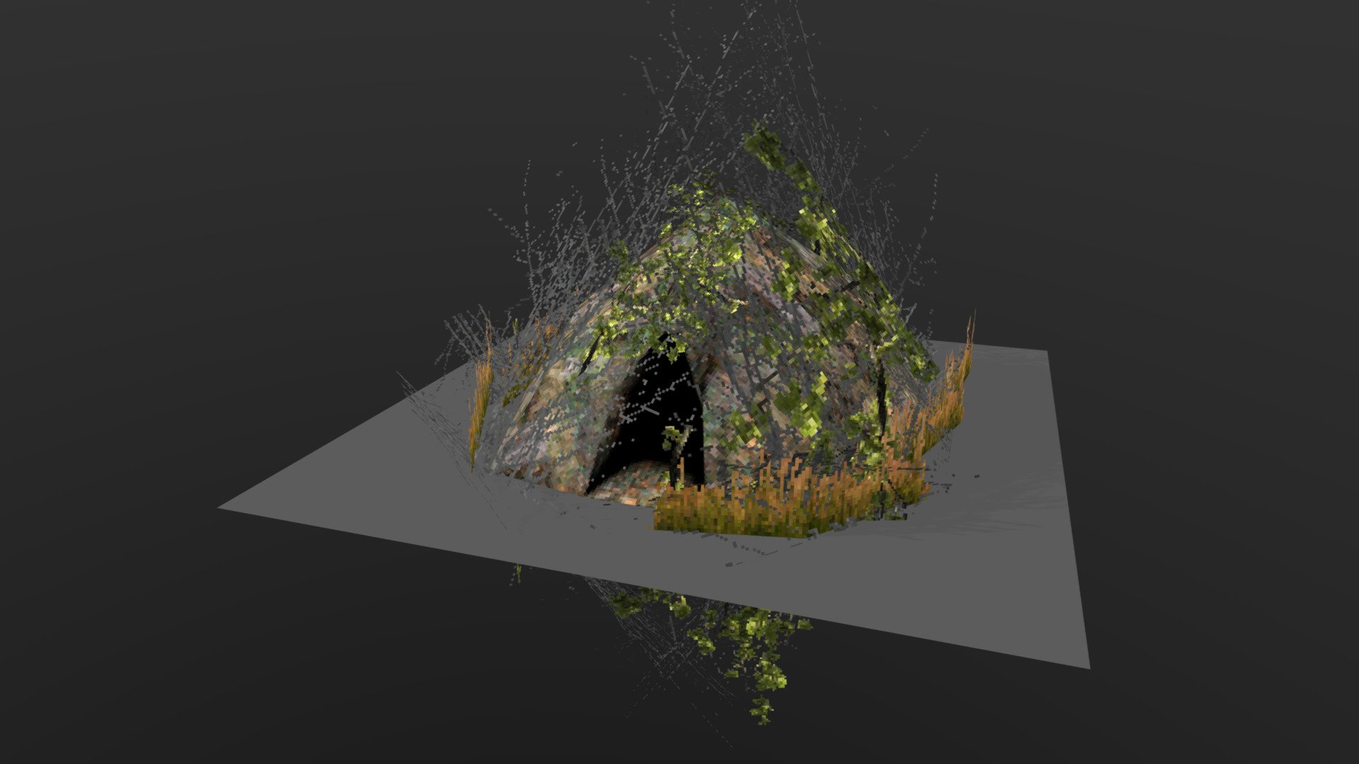 Lair of the cryptid from KryptaFM - 3D model by Adam Kiełbiński ...