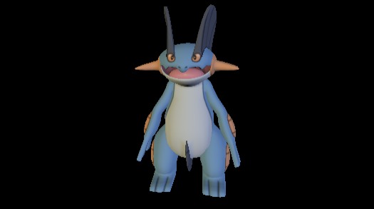 Swampert Standing - X/Y - Download Free 3D model by RG461 [8453193 ...
