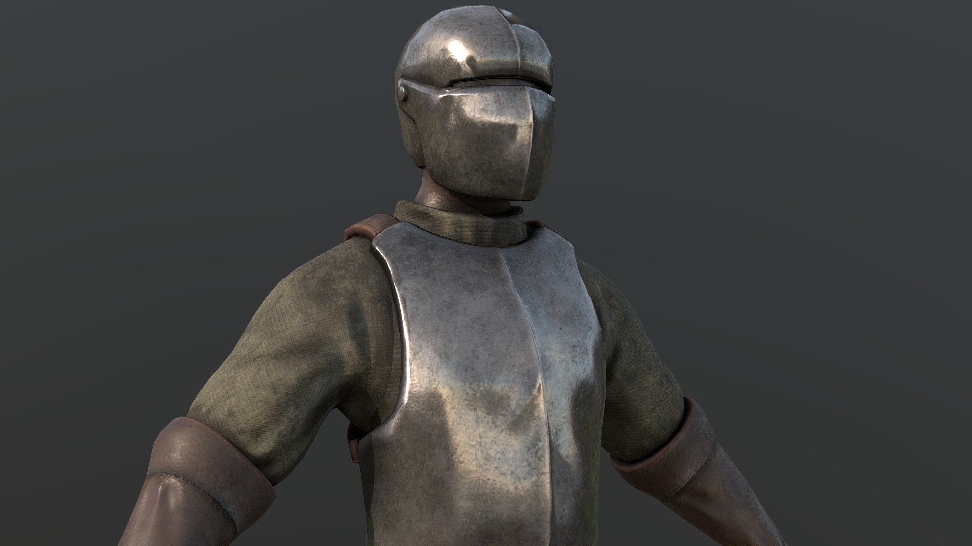 Simple Knight (unfinished) - 3D model by theschaeff [8453426] - Sketchfab