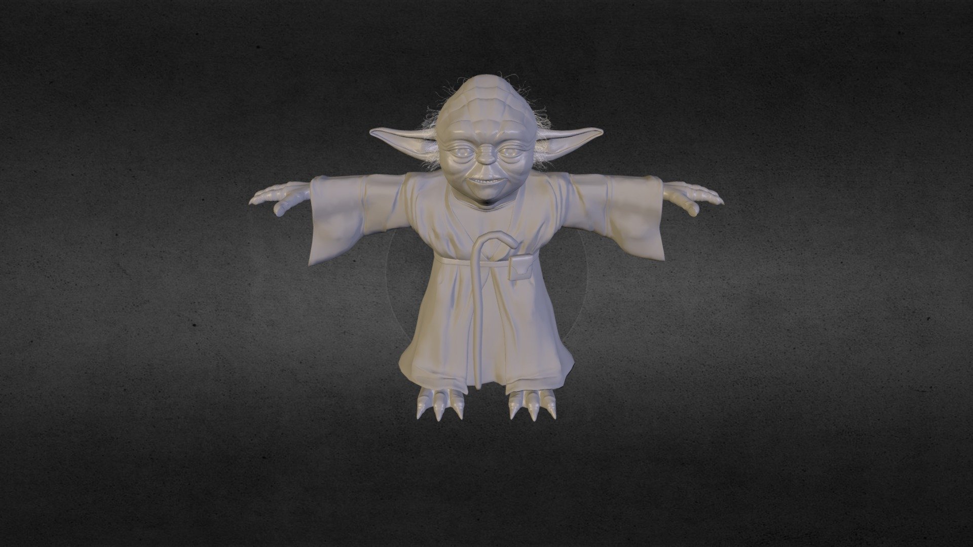 Master Yoda - 3D model by Sunde94 [8453d4d] - Sketchfab