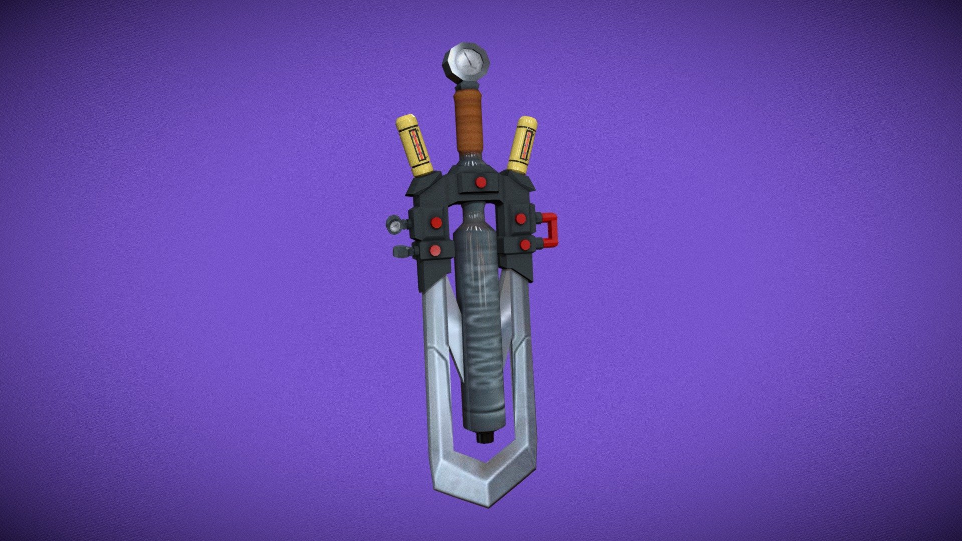 Sword Of Eternal Shock Low-Poly - Download Free 3D model by Daniele ...